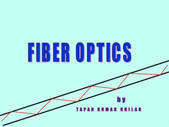 OPTICAL FIBER COMMUNICATION PPT | PPTX