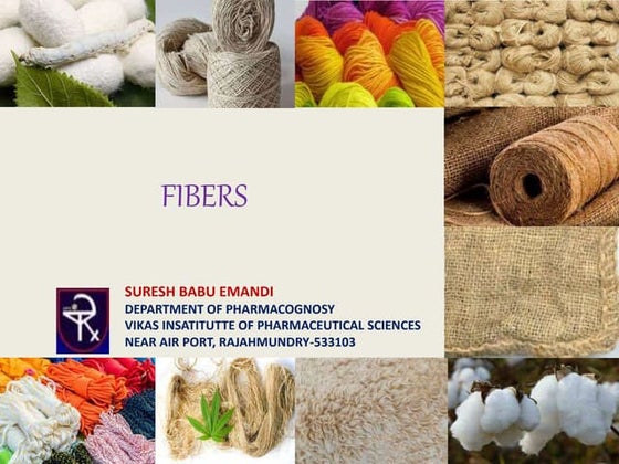 Different Types Of Fibers With Pictures & Their Properties | PDF ...