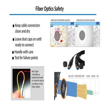 Fiber splicing and termination with bending parameters very shortly.pptx