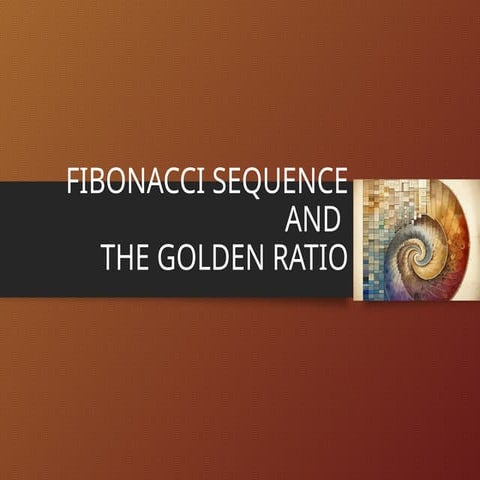 FIBONACCI-MATMOD_Week 1- Lesson 1 Numbers and Patterns | PPT
