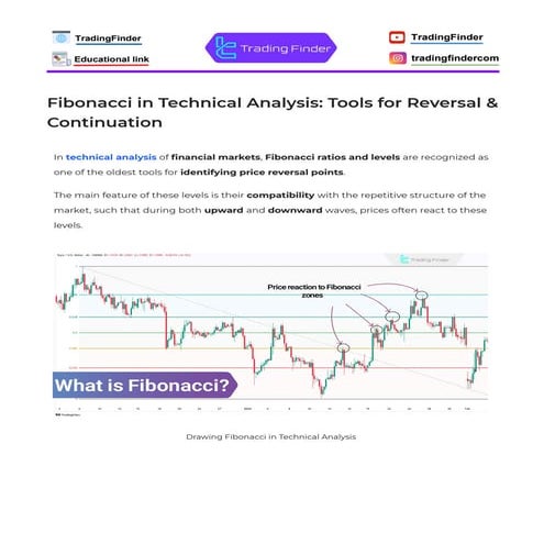 Fibonacci in Technical Analysis: Tools for Reversal & Continuation | PDF