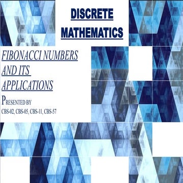 FIBONACCI NUMBERS AND IT'S APPLICATIONS (2) 3.pptx