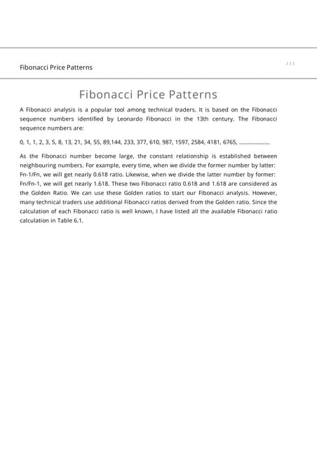 The Fibonacci Retracements.pdf (uploaded) | PDF
