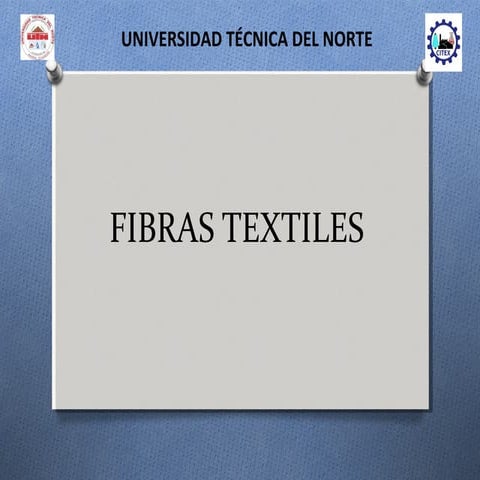 Fibras textiles power point | PPT