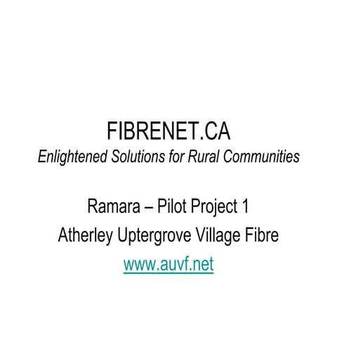 Fibrenet introduction fibre | PPT