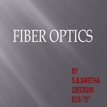 fibre optics ppt.pdf
