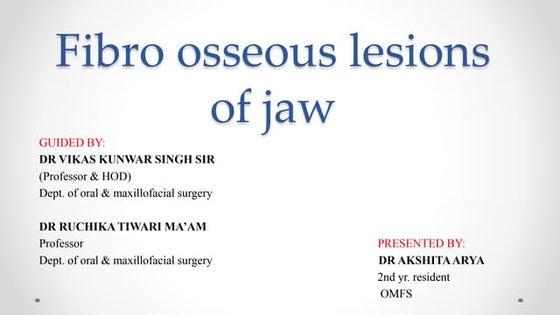 Fibrousdysplasia | PPTX | Bone and Joint Conditions | Diseases and ...