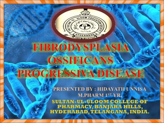Fibrodysplasia Ossifcans Progressiva | PPT