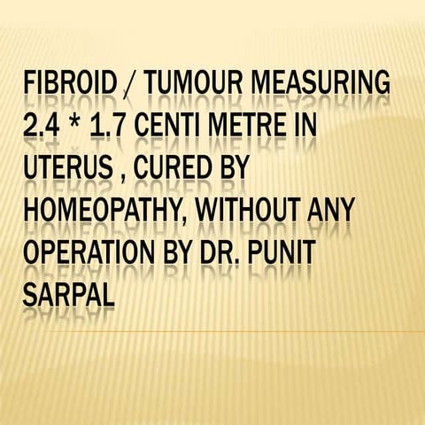 Fibroid | PPT