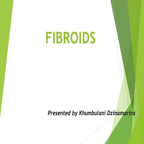 fibroid presentation.ppt