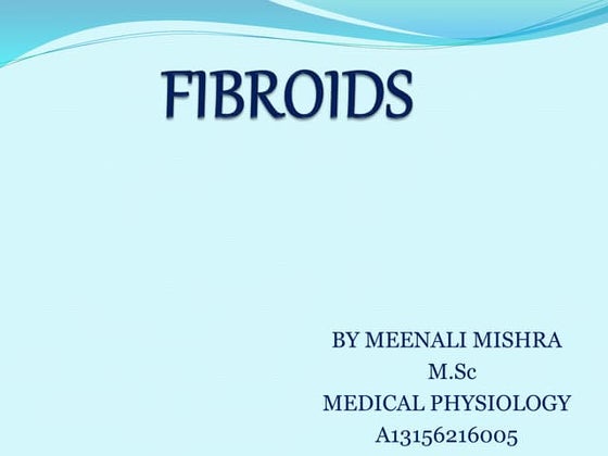 Introduction to gynecology | PPT