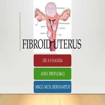 FIBROID UTERUS.pptx for mbbs students 2025 | PPTX