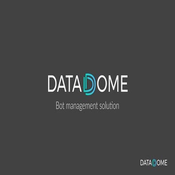 DataDome's winning deck for 2019 FIC (Cybersecurity International Forum ...