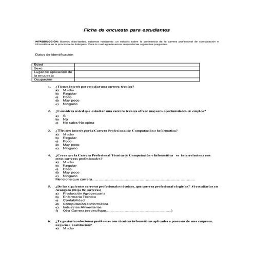 Ficha de-encuesta-para-estudiantes | DOCX