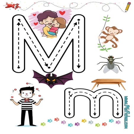 Trabajamos La Atencion Coloreando Silabas Ma Me Mi Mo Mu | PDF