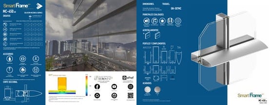 Smart frame serie 45 ventana proyectable RPT | PDF