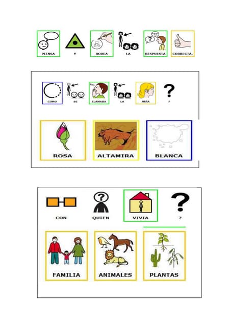 Cuento pictogramas prehistoria: LA CUEVA DE ALTAMIRA Autor pictogramas ...
