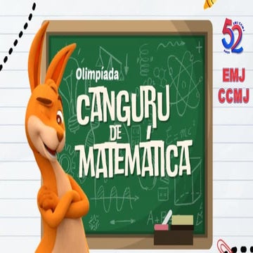 FICHA RESOLUTIVA OLIMPIADA CANGURU DA MATEMATICA | PPTX