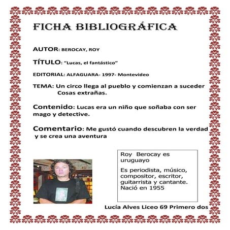 Ficha bibliografica roy_berocay | DOCX