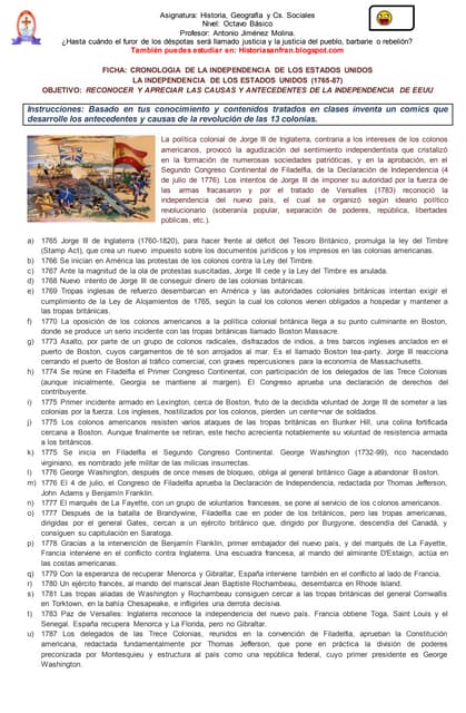 Hojas De Trabajo Sobre Las Trece Colonias, Quinto Grado 118309 | La