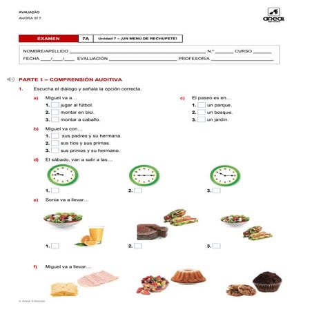 Ficha de Espanhol_Unidade7_la comida.docx