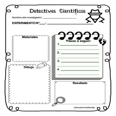 Hoja De Trabajo De Detective De Palabras