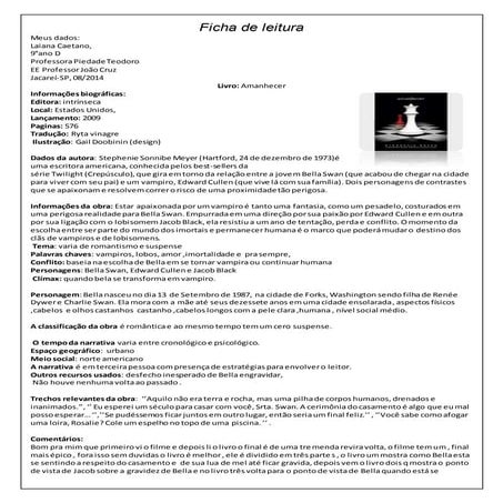 Diferenças e exemplos de Resenha resumo e sinopse. | PDF