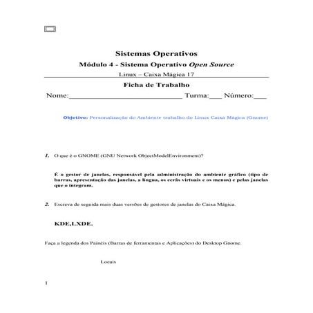 Ficha de trabalho so 6 m4 linux comandos | DOCX