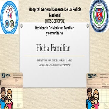 Ficha Familiar medicina familiar y comunitaria | PPTX