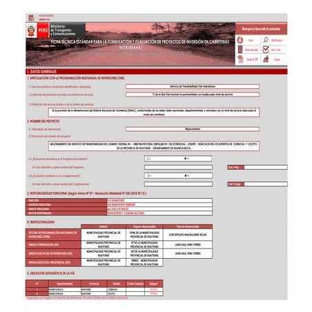 Ficha de Inversion Publica de Invierte.pe