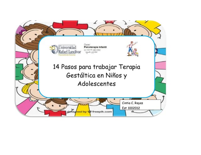 14 Pasos Para Hacer Terapia Gestáltica Ppt
