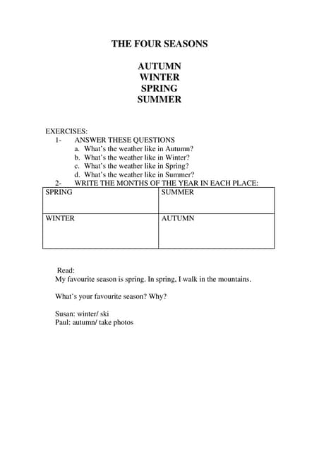 Present continuous | PDF