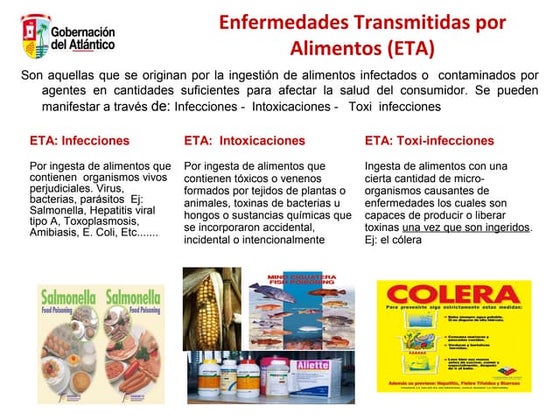 Enfermedades transmitidas por alimentos (ETA) | PPT