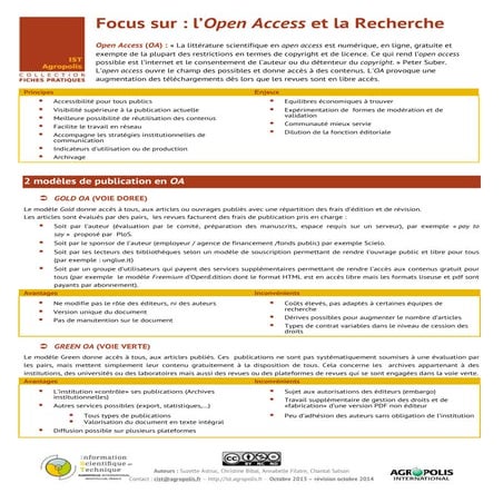 Agropolis international-presentation | PPTX