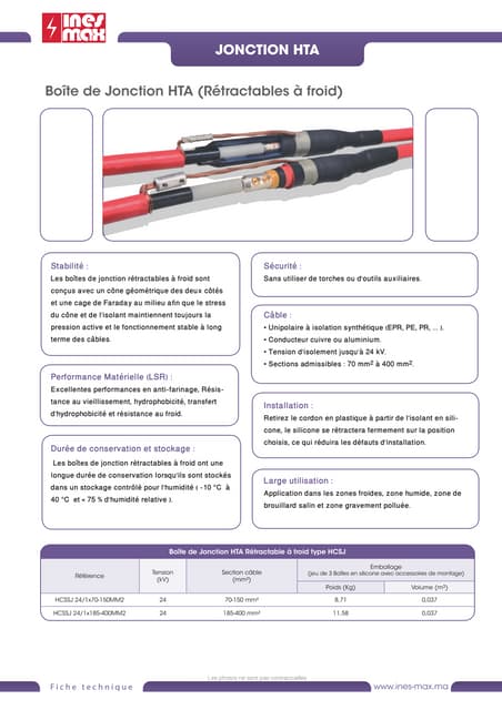 Armement ligne hta INES MAX | PDF