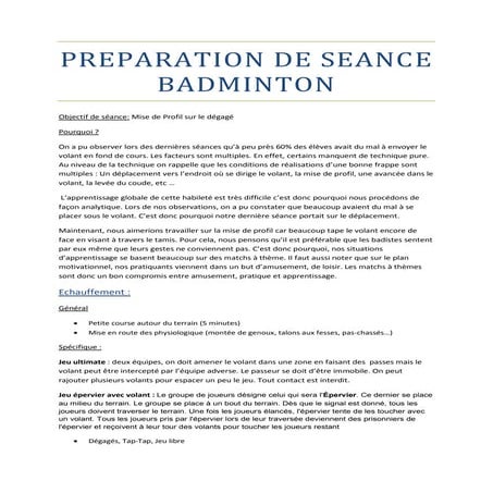 Tennis game play assessment rubric | DOC