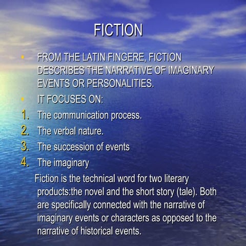Fiction | PPT