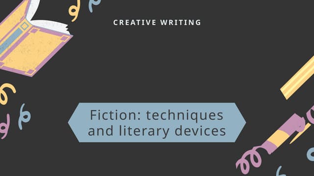 Creative Nonfiction - LESSON 5: Elements of Nonfiction | PDF