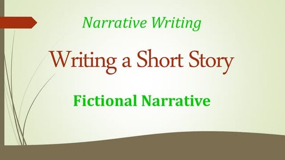 Fictional narrative | PPT | Fiction | Books and Literature