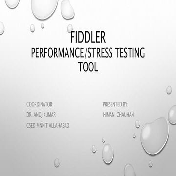 Fiddler Web Testing Tool Ppt 7469