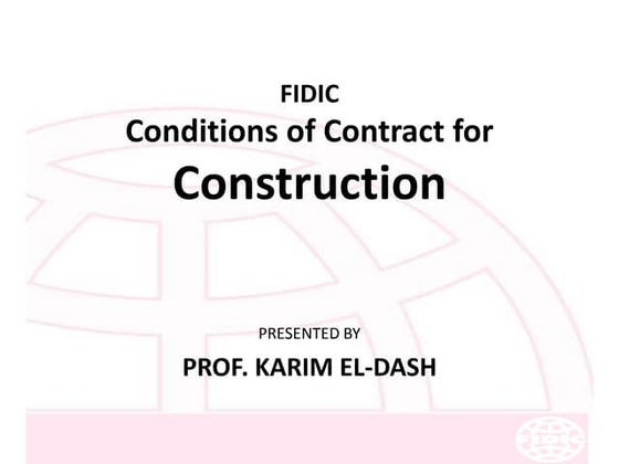Clause 14.2 Advance Payment-Understanding Clauses in FIDIC ‘Conditions ...