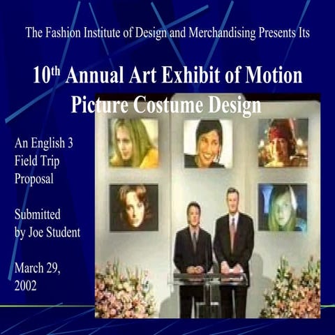 Example of a field trip proposal project | PPT