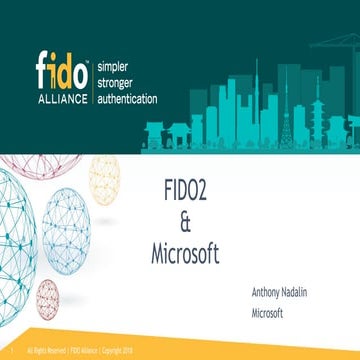 FIDO2の概要と最新状況 | PPT