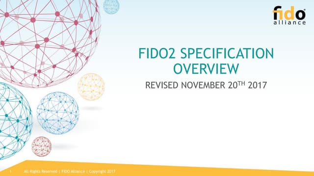 FIDO Alliance Osaka Seminar: The WebAuthn API and Discoverable ...