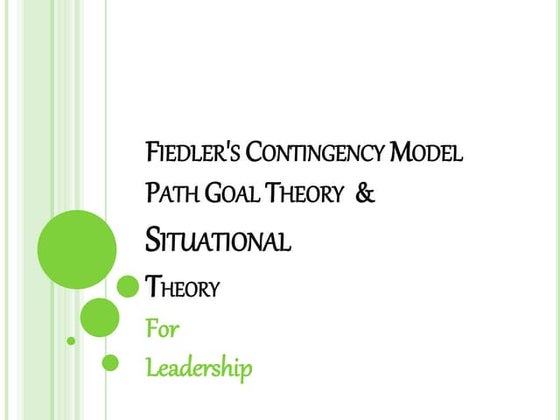 Path goal theory | DOCX