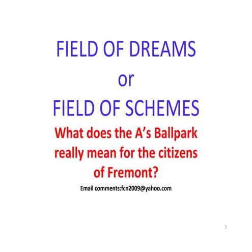 Fremont Maps for Stadium | PDF