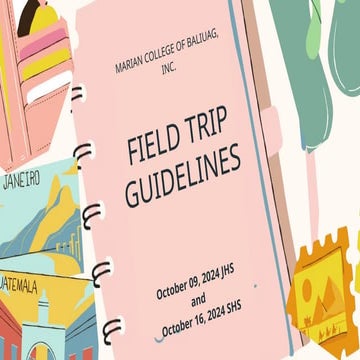 Field-Trip-Guidelines.pptxvbnm,./ ghjkl;/bnm,. | PPT | Free Download