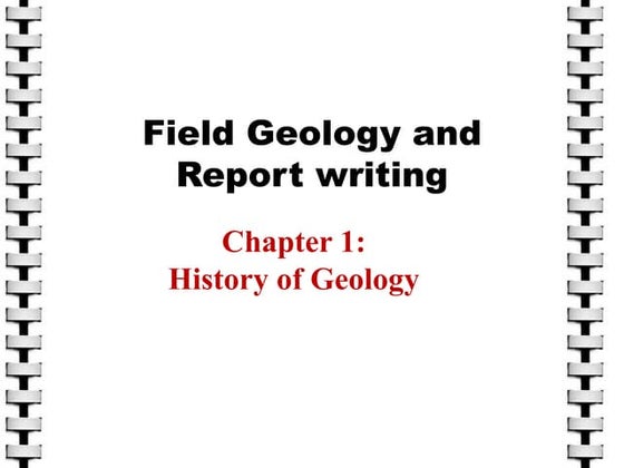 Geological fieldwork report | PDF