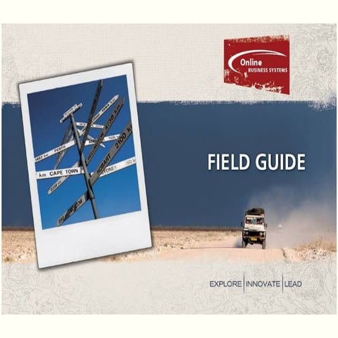 Field Guide | PPT | Business | Business and Finance