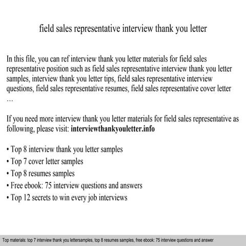 Field sales representative | PPT